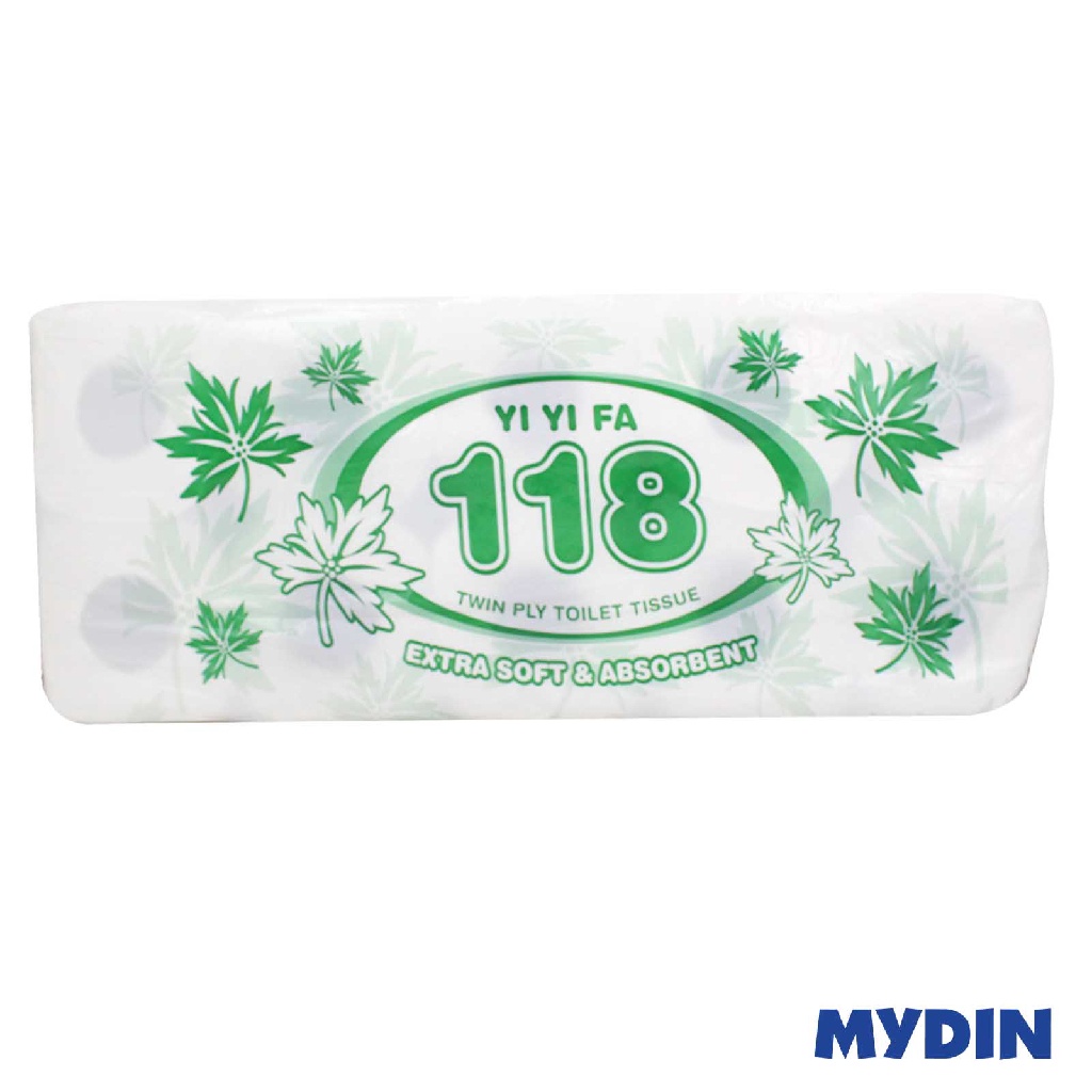 Yi Yi Fa 118 Twin Ply Toilet Tissue (10 Rolls) | Shopee Malaysia