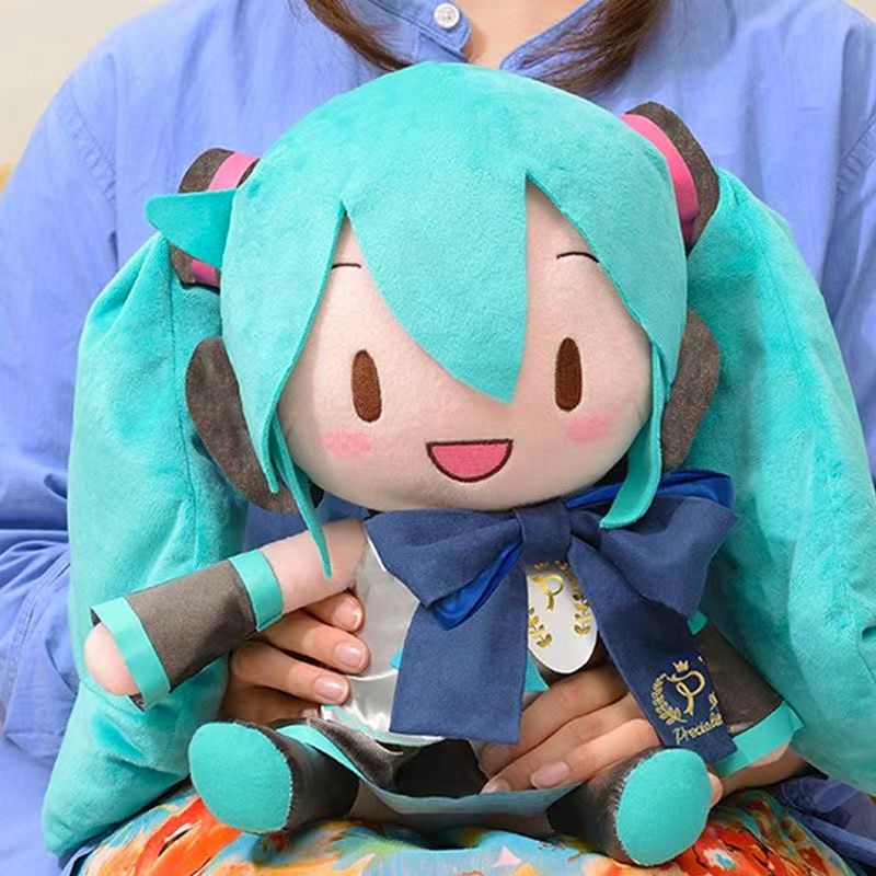 [Ready Stock] bilibili Same Style fufu Doll Hatsune miku Plush Doll Bow ...