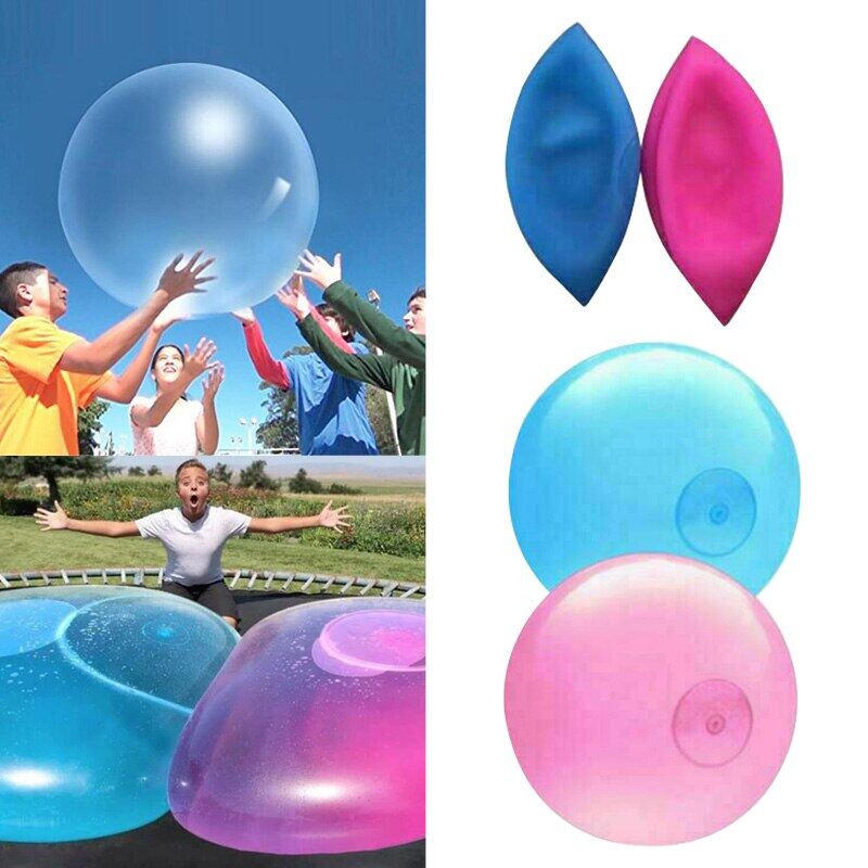 Air Water Filled Bubble Ball TPR Decompression Big Inflatable Balloon ...