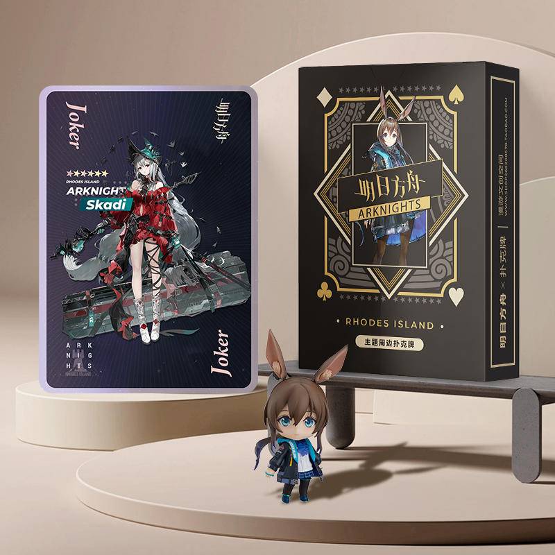 READY STOCK Arknights original playing cards merchandise poker cards 明日 ...
