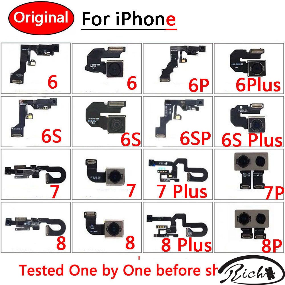 Original Rear Back Camera Mould For iPhone 6 6s 7 8 Plus Proximity ...