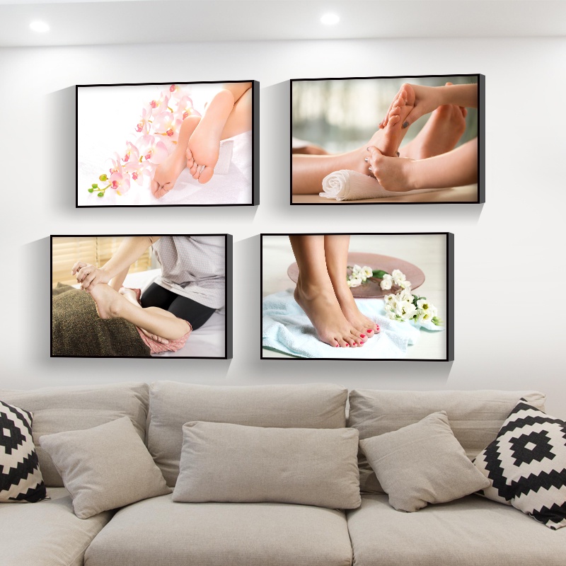 Health Foot Massage Beauty Manicure Salon Spa Posters Pictures Canvas ...