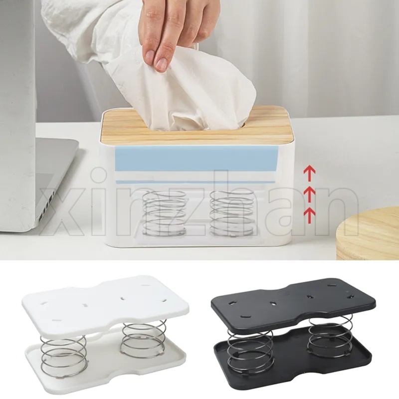 Household Tissue Box Spring Support / Automatic Lifting Spring Loaded ...