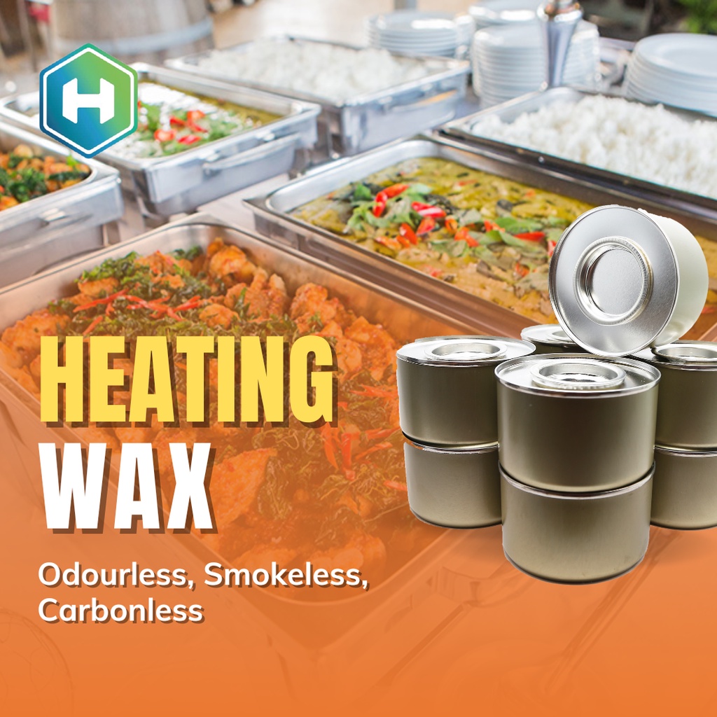 Hexaworth Heating Wax / Chafing Fuel / Lilin Buffet/ Catering | Shopee ...