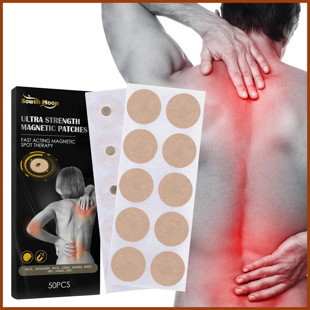 Magnetic Patches Magnet Treatment Sticker Therapy Plaster Relaxation ...