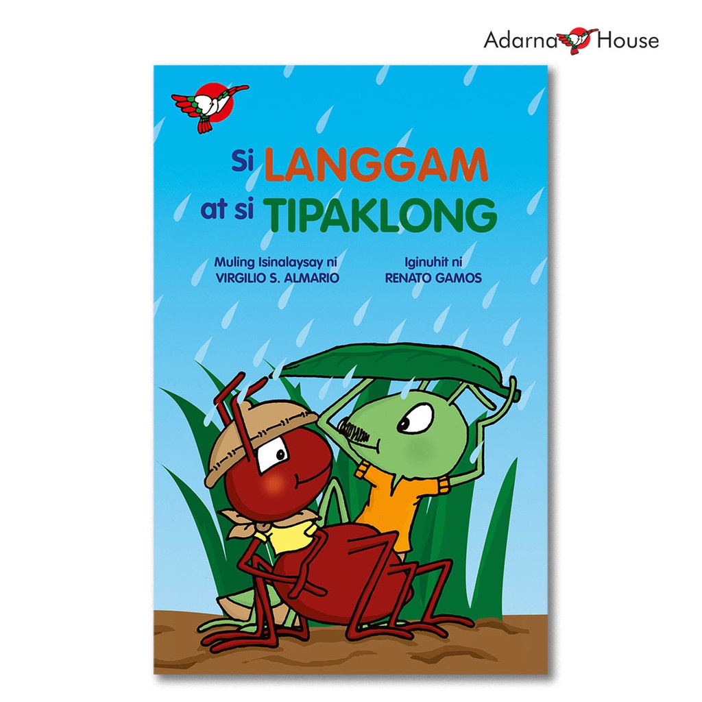 Si Langgam at si Tipaklong - Big Book - for Preschool, Filipino Text ...