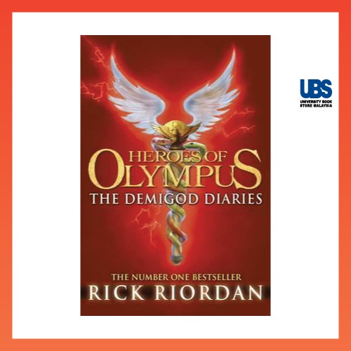 Heroes of Olympus: The Demigod Diaries (Rick Riordan) | Shopee Malaysia