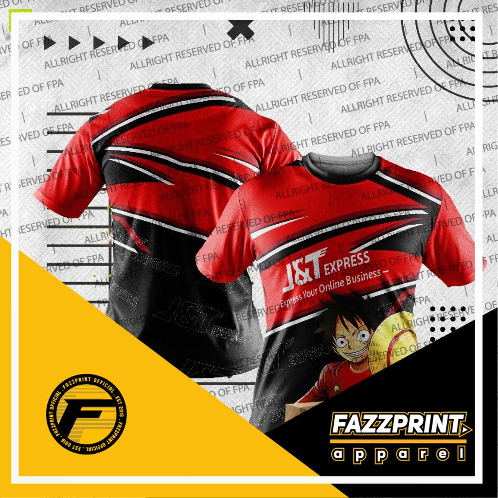 FAZZ JNT02 - V2 J&T EXPRESS JERSEY DELIVERY RIDER | Shopee Malaysia