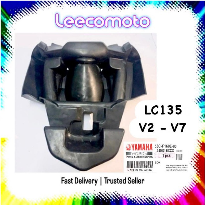 100% Original Yamaha LC135 NEW 135LC LC 135 V2 V3 V4 V5 V6 V7 TOOL BOX DEPAN Getah Spanar Box ...