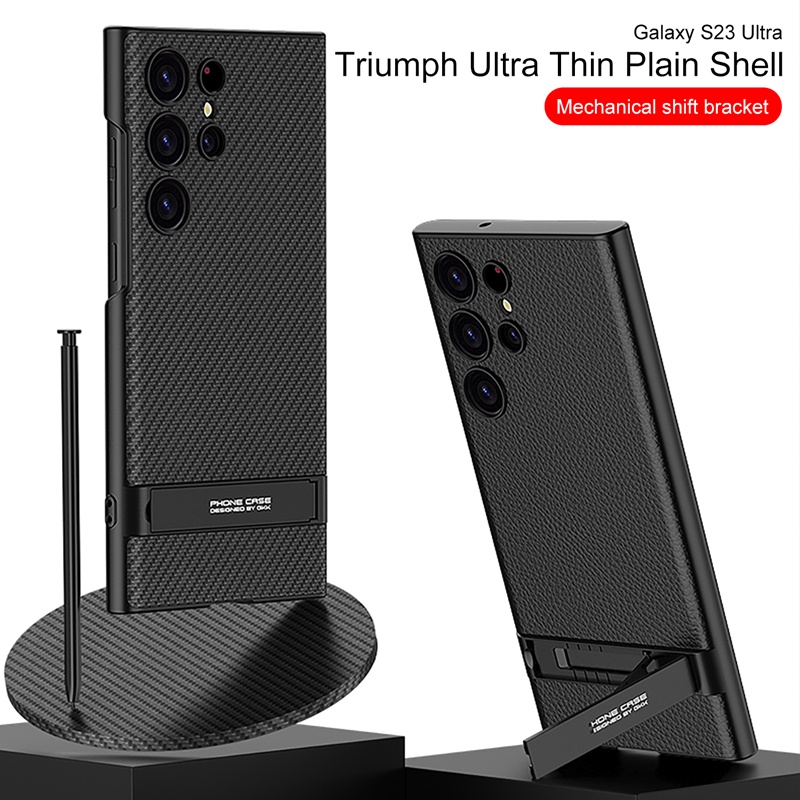 For Samsung Galaxy S24 S23 Ultra Case GKK Shockproof Luxury PU Leather Ultra-thin Anti-drop ...