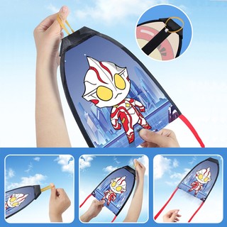 Children Kids Catapult Gun Kite Toy Flying Glider Air Combat Toys ...