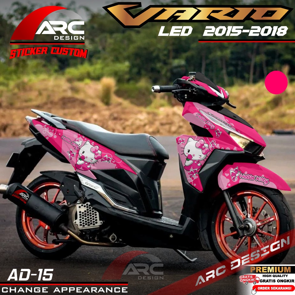 Decal Sticker Honda Vario 125 150 Led 2015 2016 2017 2018 Fullbody ...