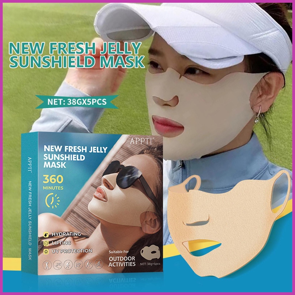 Sunscreen Patch 5pcs Golf Sunscreen Gel Patch for UV Protection Outdoor ...