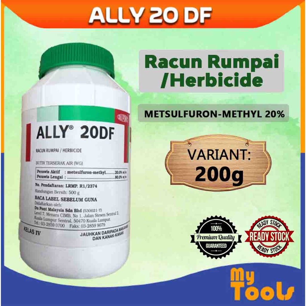 250 Gram Dupont Ally 20DF Herbicide WG 20% Class 4 Racun Rumput/ Rumpai ...