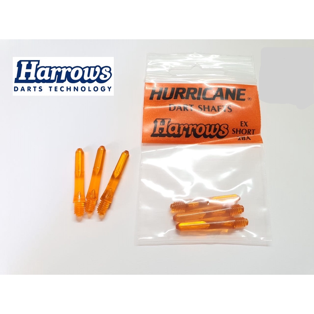 Harrows Dart - Dart Shaft - Hurriacane Extra Short 25mm | Shopee Malaysia