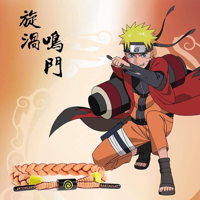 Naruto Hand Rope Braided Bracelet Student Male and Female Couple ...