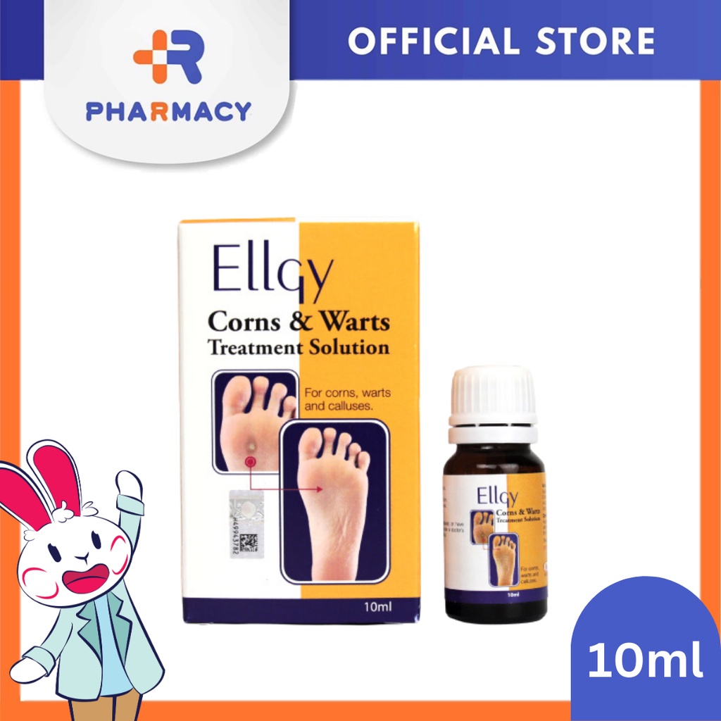 R Pharmacy | Ellgy Corn&Warts Solution 10Ml | Shopee Malaysia