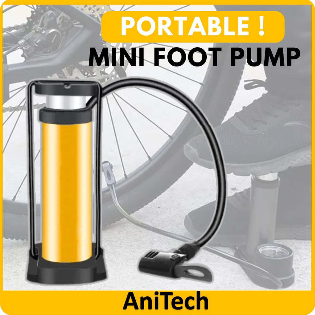 Aluminum Alloy Mini Portable Car Bike Motorcycle Bicycle High Pressure ...