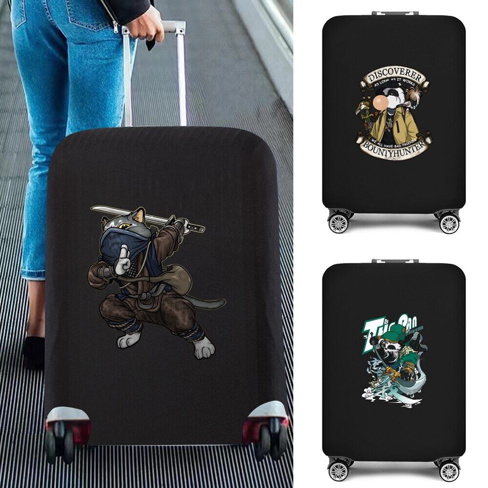 Luggage Protective Cover Travel Suitcase Dust Cover 18-32 Inch Trolley ...
