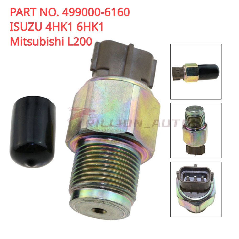Fuel Rail High Pressure Sensor Regulator for Isuzu 4HK1 6HK1 Engine ...