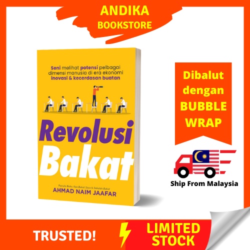 Buku Revolusi Bakat oleh Ahmad Naim Jaafar Merungkai Potensi Manusia Seni Melihat Potensi Diri ...