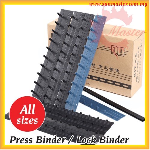 Press Binder | Binding Strip | Lock Binder | Lock Binding Strip Comb ...