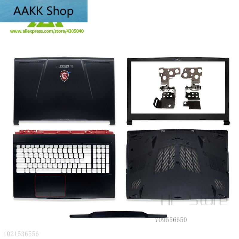 NEW For MSI GE63 GE63VR-7RT-7RE MS-16P1 MS-16P5 Laptop LCD Back Cover ...