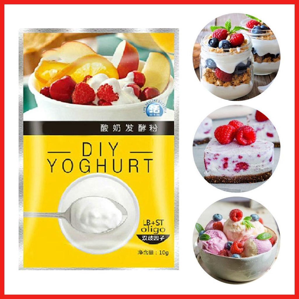 Yogurt Yeast Starter Natural Probiotic Home Made Lactobacillus ...