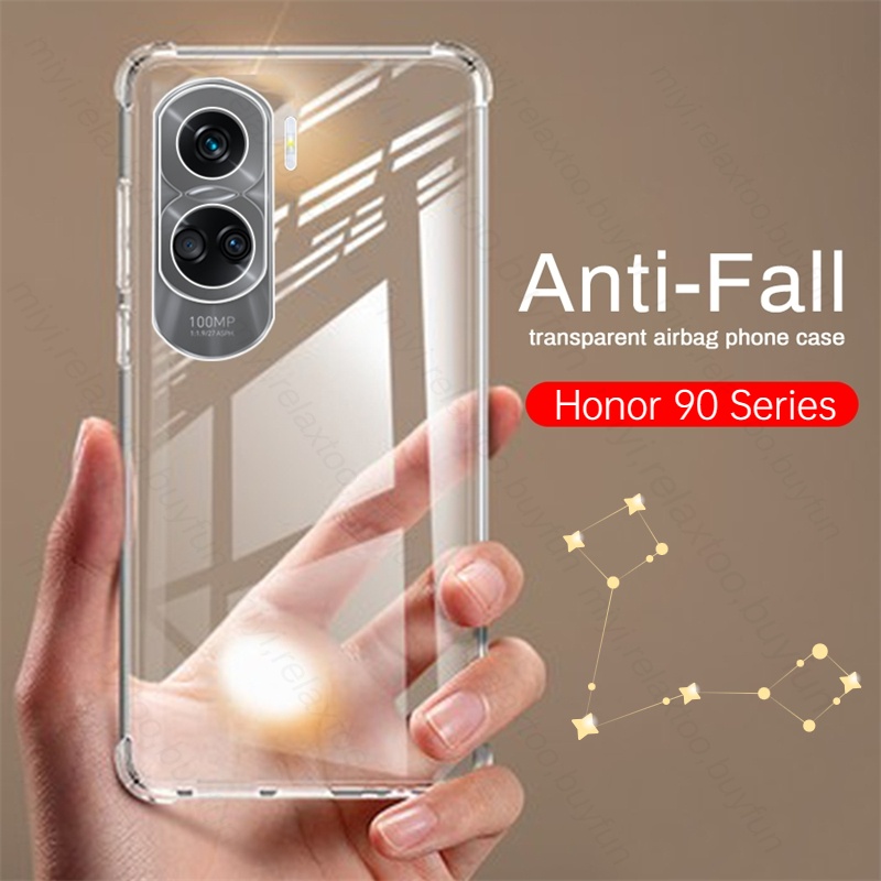 Casing For Honor 90 Pro 5G Lite 2023 Phone Case Clear Airbag Anti-Fall ...