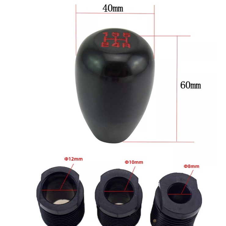 5 Speed Type R Gear Stick Shift Shifter Gear Knob Car Auto Modification ...