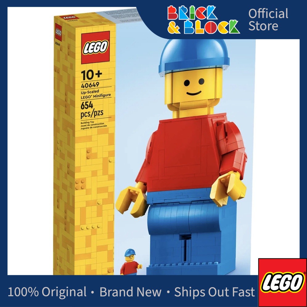 LEGO 40649 Up-Scaled LEGO® Minifigure | LEGO Minifigures | Shopee Malaysia