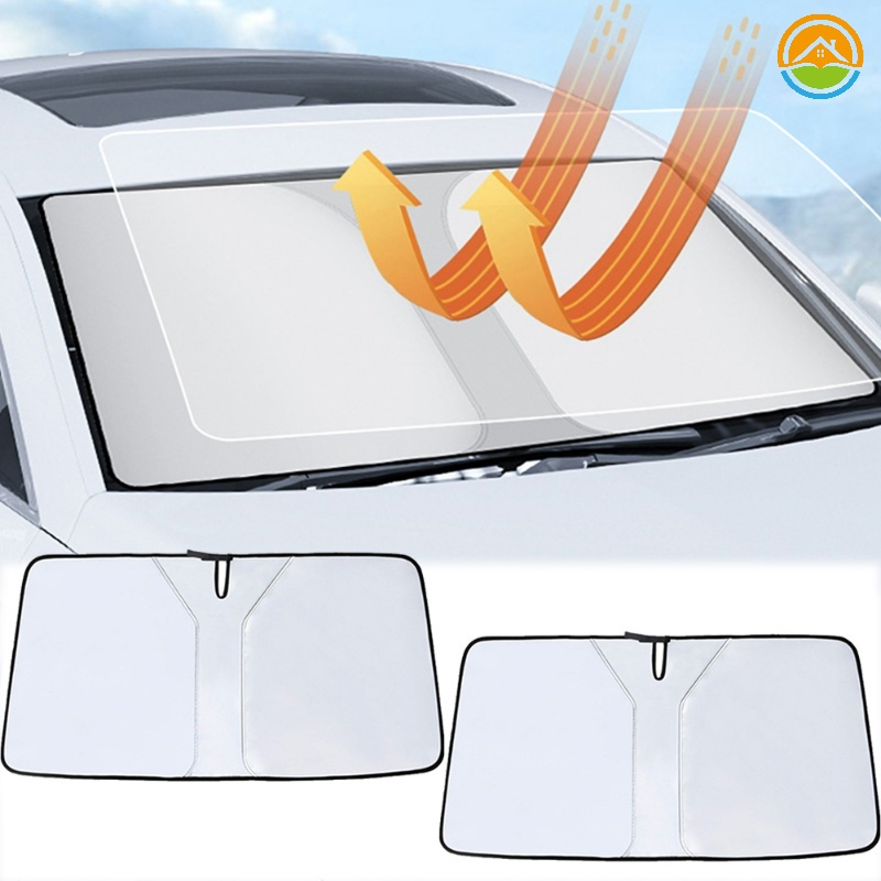 Front Window Sunshade Cover Curtain Protector / Heat Insulation UV ...