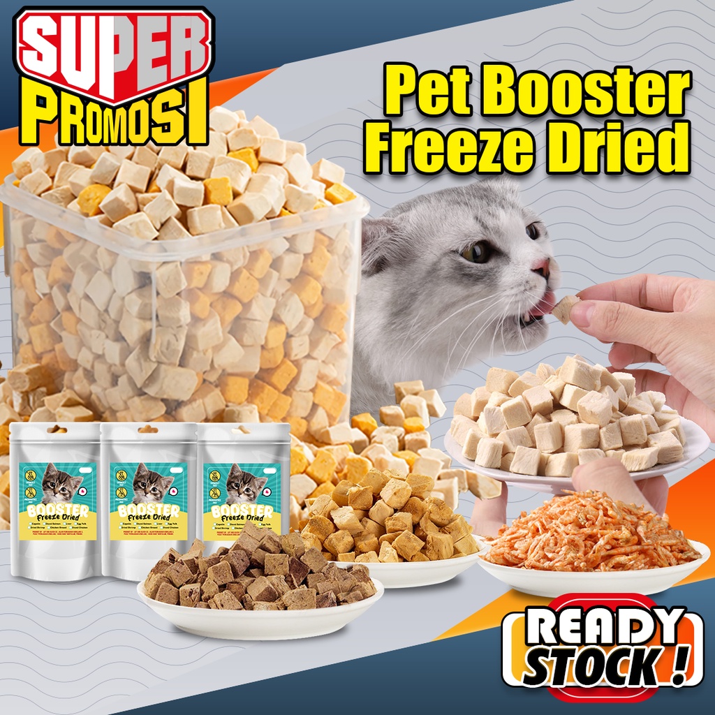 High Protein Cat Booster Freeze Dried Cat Treats/ Snack Makanan Ringan ...
