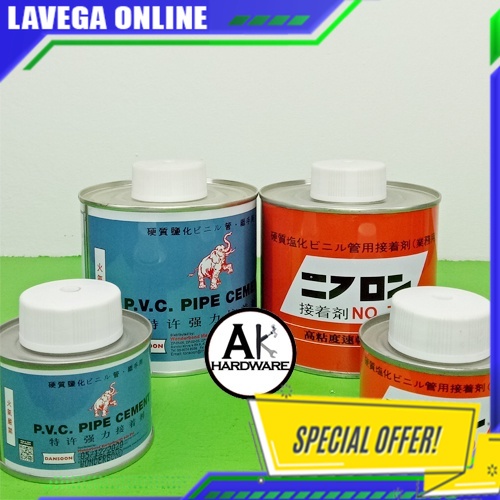 100G/500G No 70 Japan PVC Pipe Glue Solvent Gum Water Piping / Cement ...