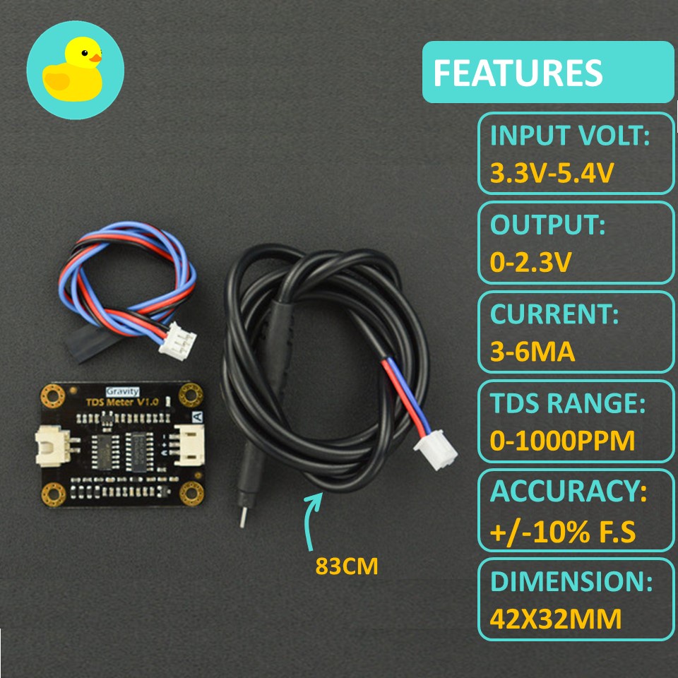 DF Analog Water TDS Sensor Module | Shopee Malaysia