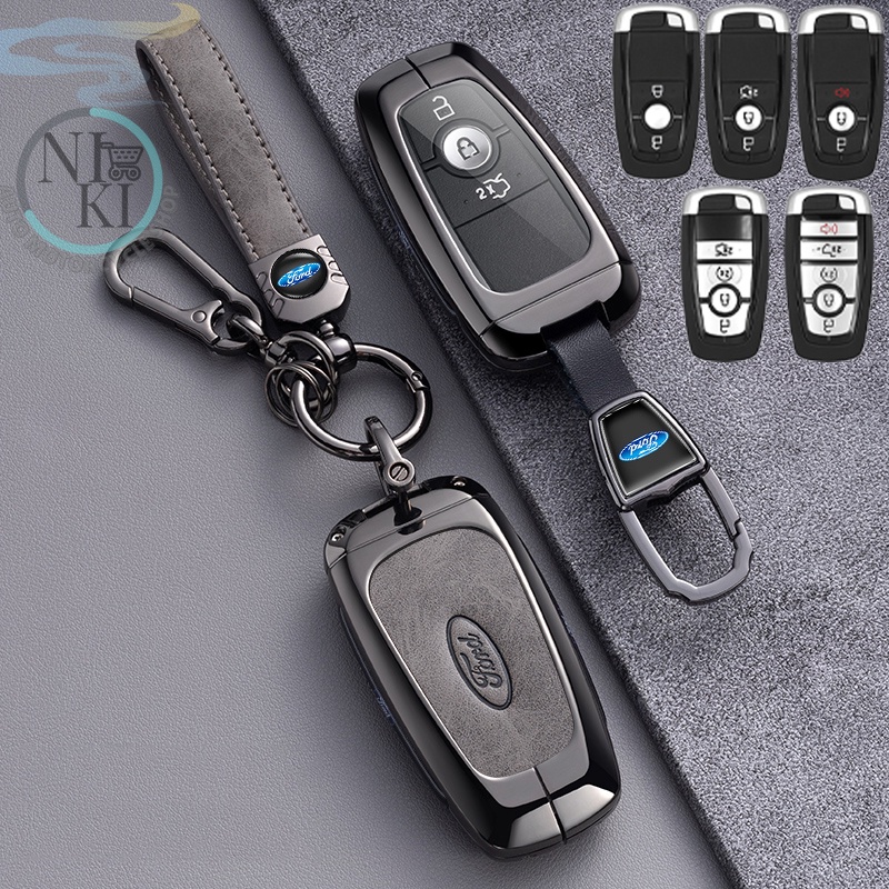 New personality Zinc alloy+Silicone Car Key Cover For Ford wildtrak T9 ...