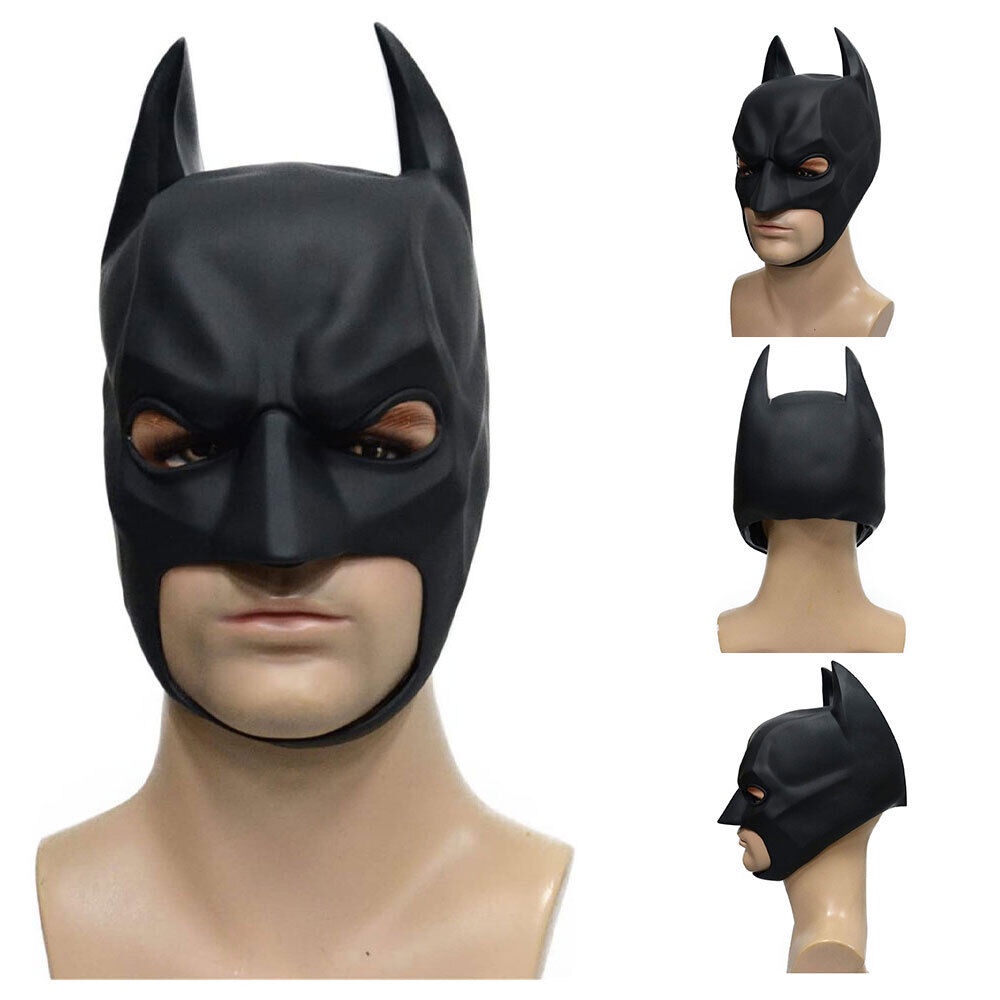 The Batman Helmet Full Mask Bruce Wayne Cosplay Headgear Costume ...