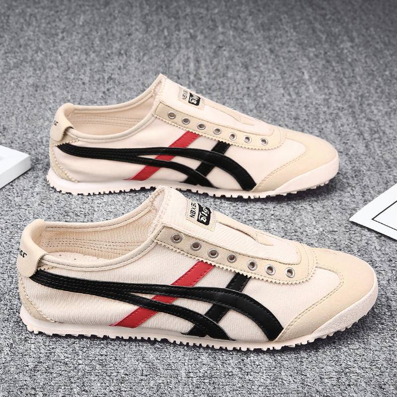 INT##Acis couple running shoes men's canvas shoes Slip-On Men's Summer ...