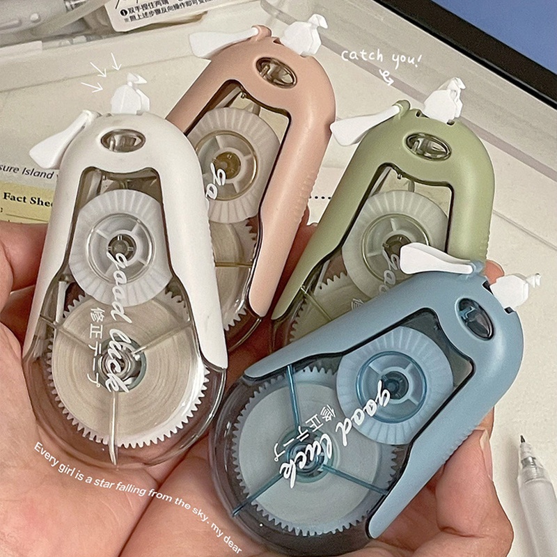 Creative Macaron Mute Correction Tape Large Capacity 20M Inner Core ...