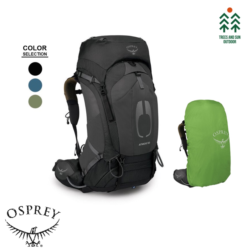 Osprey ATMOS AG 50L Men's Backpacking Hiking Backpack Bag Travel Backpack | Shopee Malaysia