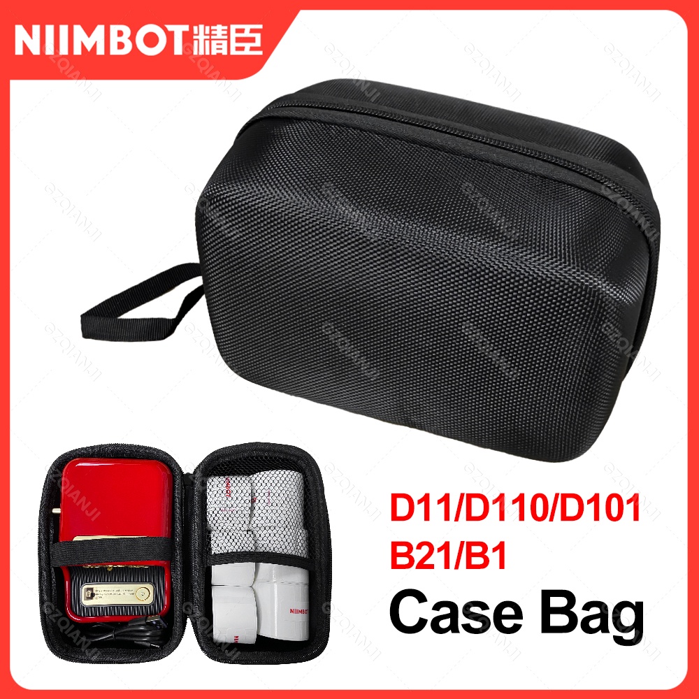 Bag Case For Niimbot D11 D101 D110 B1 B21 B203 Label Thermal Sticker ...