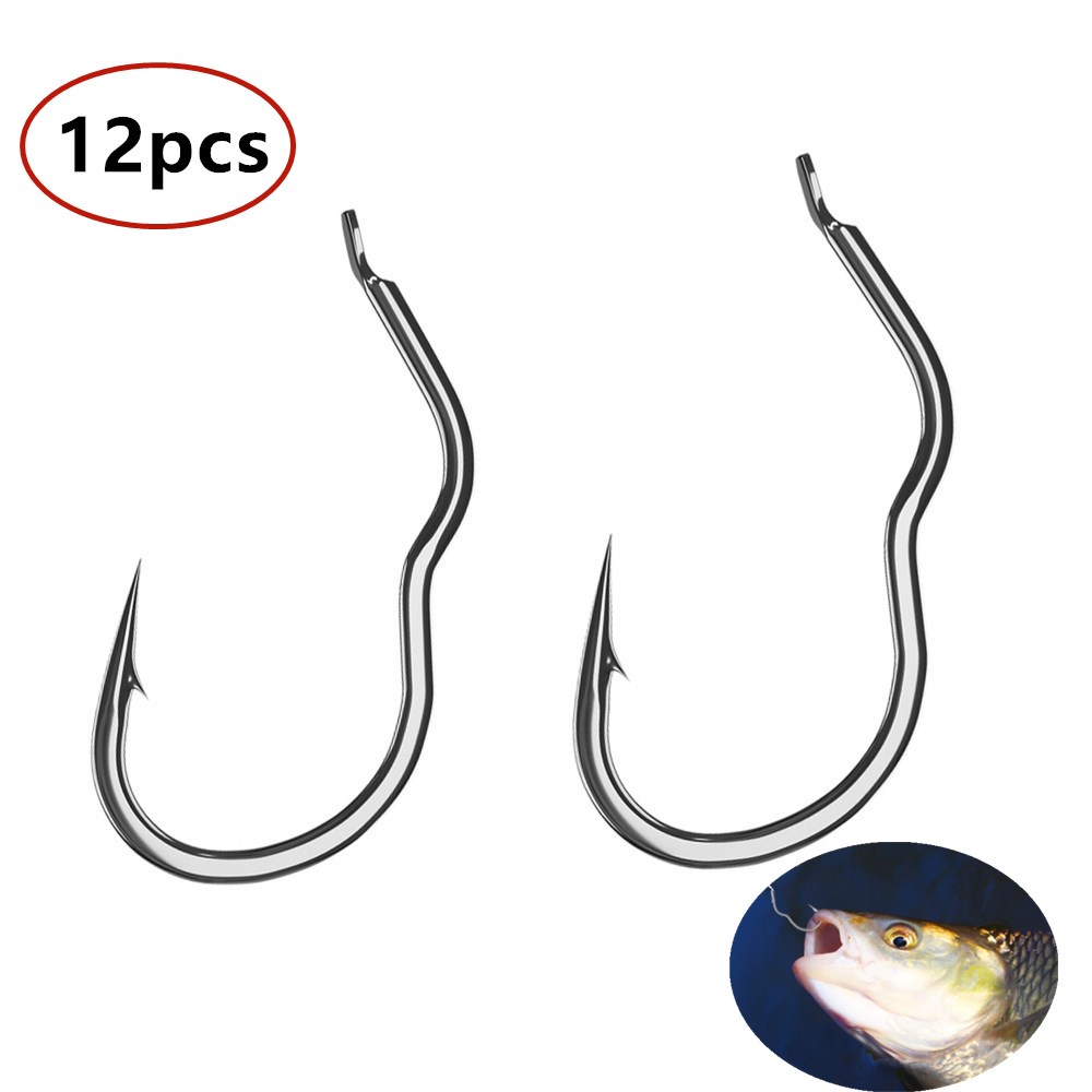 Fishing Hook Automatic Flipping Mata Kail Pancing Anti-Running Fish ...
