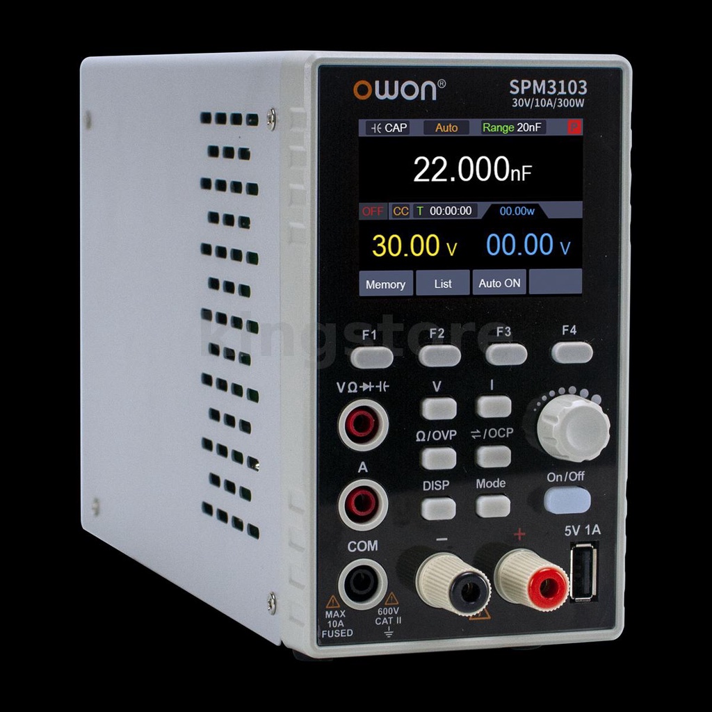 OWON SPM Series SPM3103/SPM6103/SPM3051/SPM6053 Single-Channel DC Power ...