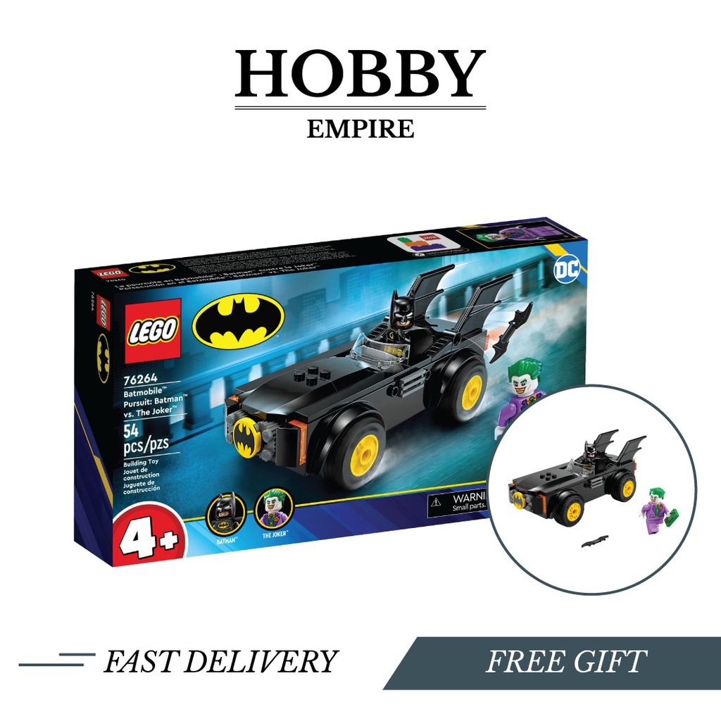 LEGO DC 76264 Batmobile Pursuit: Batman VS The Joker *Original LEGO ...