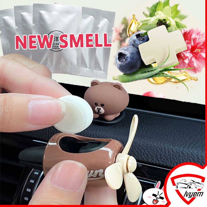 New Freshener Car Air Purifier Flavor Replacement Car Air Perfume ...