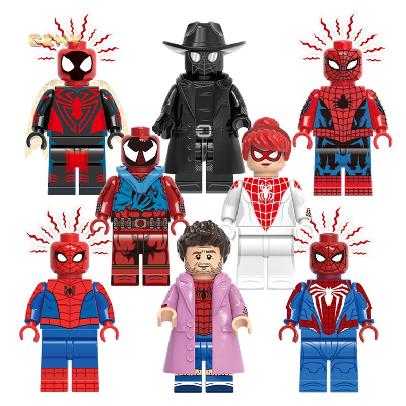 Across The Spider-Verse Spider Sense Unlimited Noir Spinneret ...