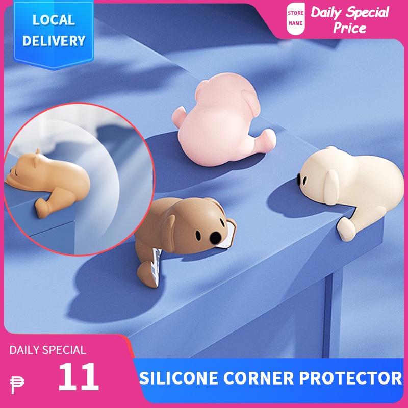 Silicone Corner Protector Guard Bump Proof Right Angle Soft Cornerite ...