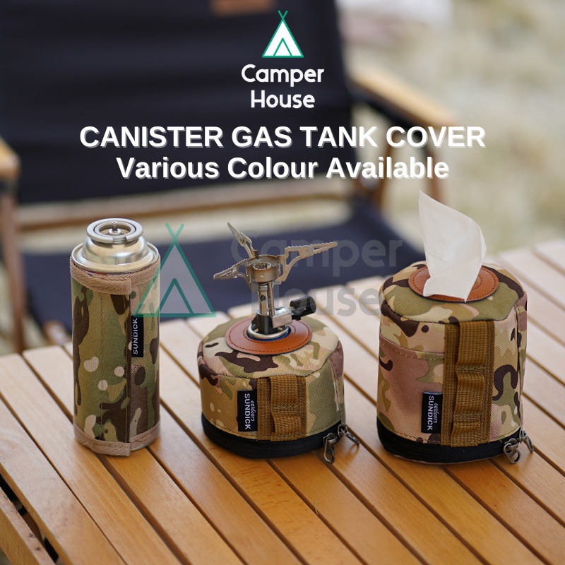 [Ready Stock] Trendy Outdoor Gas Tank Case Anti-Slip Gasoline Canister ...