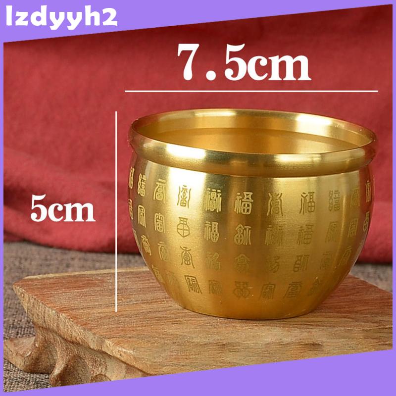 [LzdyyhacMY] Brass Feng Shui Bowl Wealth Chinese Traditional Lucky ...