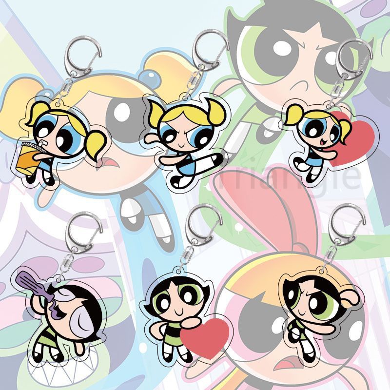 The Powerpuff Girls Merchandise ins Fashionable Cute Powerpuff Girls ...